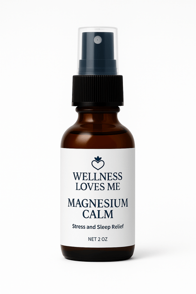 Magnesium Calm Spray | Muscle Recovery & Stress Relief – Wellness Loves Me